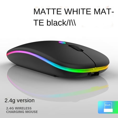 Wireless Mouse Bluetooth Dual Mode Notebook Game Portable Tablet Mouse ...