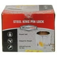 Roadpro Heavy-Duty Steel King Pin Lock with Slide Bolt, Exterior ...