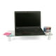 Mind Reader Glass Monitor Stand Riser for Computer, Laptop, Desk, iMac ...