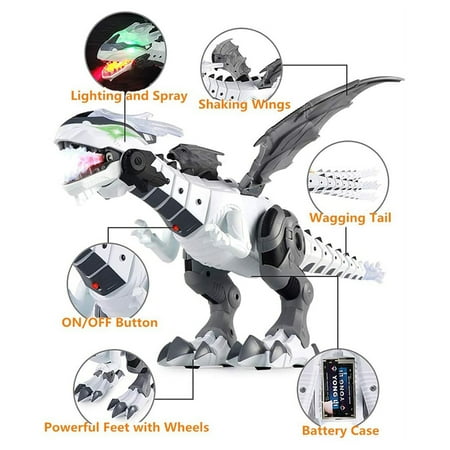 Mist Spraying Robot Dragon Toy Mist Spraying Robot Dragon Toy Kids ...