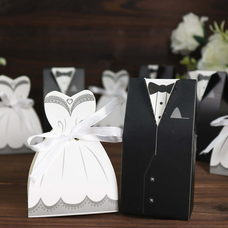 Wedding Dress Favor Box Template