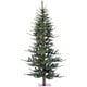 Vickerman 6' Minnesota Pine Half Artificial Christmas Tree, Unlit ...