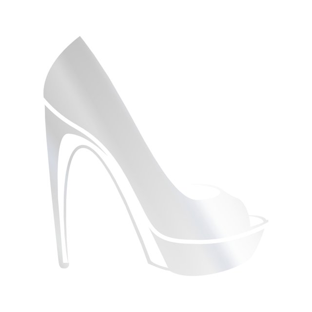Stiletto Heel Sticker Decal Die Cut - Self Adhesive Vinyl ...