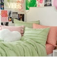 Dormify Pom Pom Smoke Green Comforter, Sage Green, Twin/Twin XL, Dorm & College Essentials ...