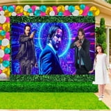 John Wick Party Supplies Birthday Decorations Plates Banner Kids Cake ...