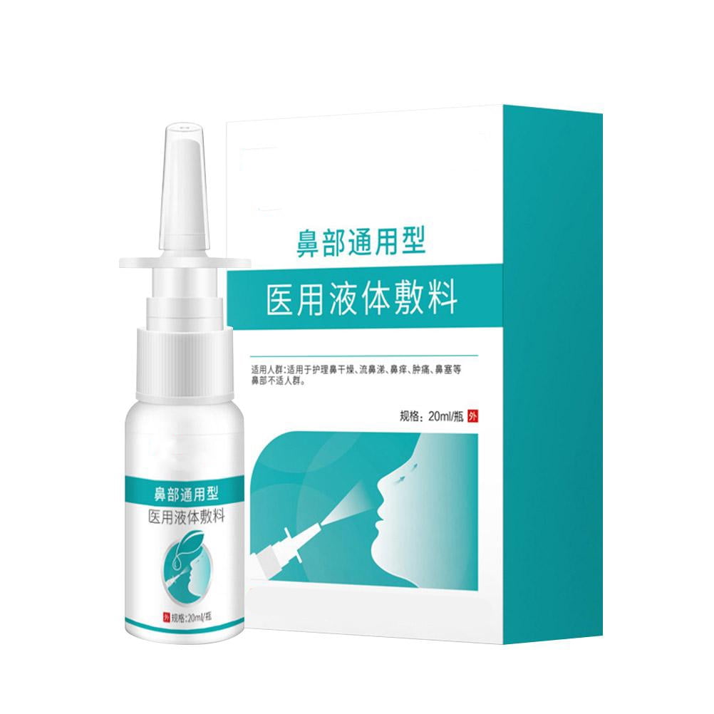 Spray nasal natural a base de hierbas para la rinitis y la sinusitis ...