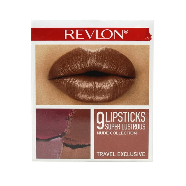 Revlon Super Lustrous Nude Collection 9 Piece Lipstick Set Walmart Ca