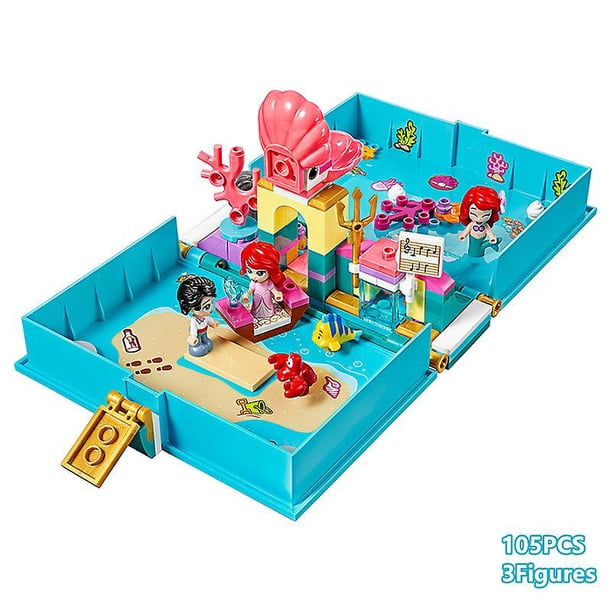 Anna Elsa Castle Storybook Building Blocks Creative Princess Beauty ...