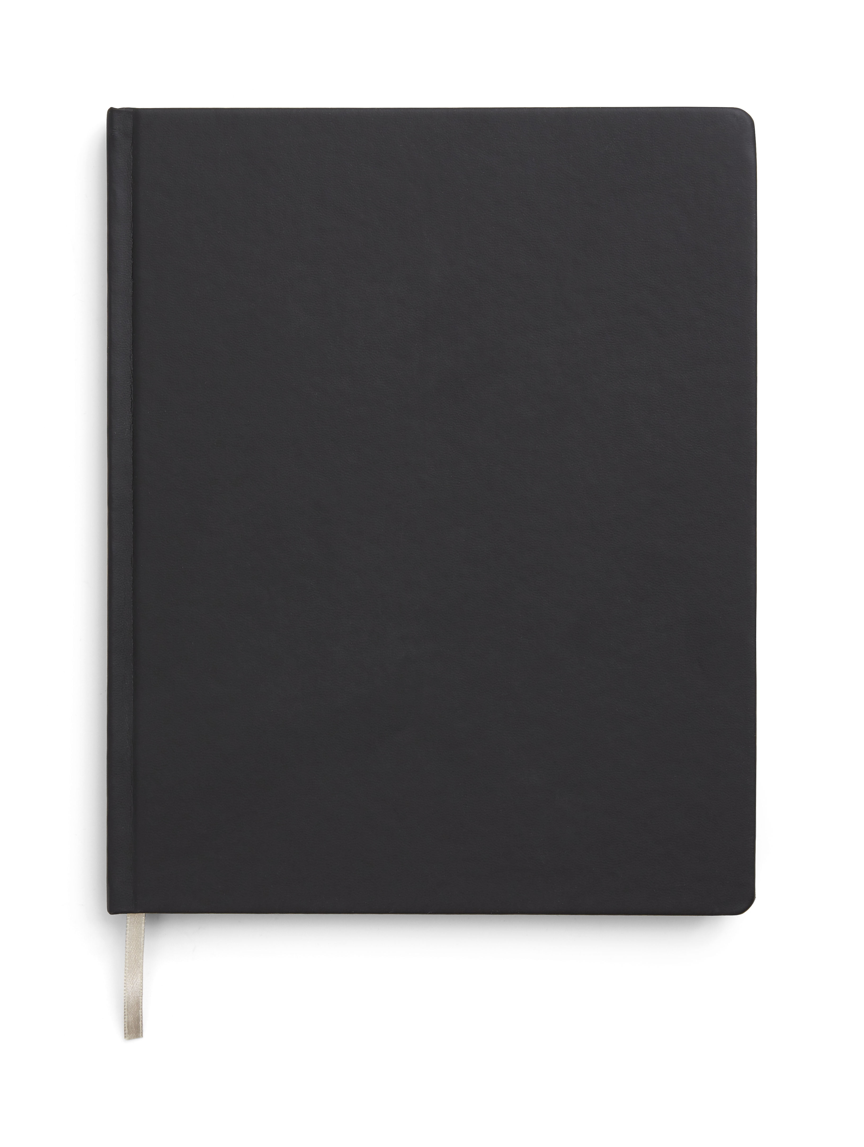 TRU RED Large Hard Cover Ruled Journal, Black TR54768 - Walmart.com ...