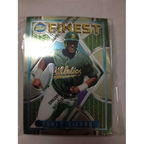 1995 Topps Finest Oakland Athletics Team Set 10 Cards MARK MCGWIRE ...
