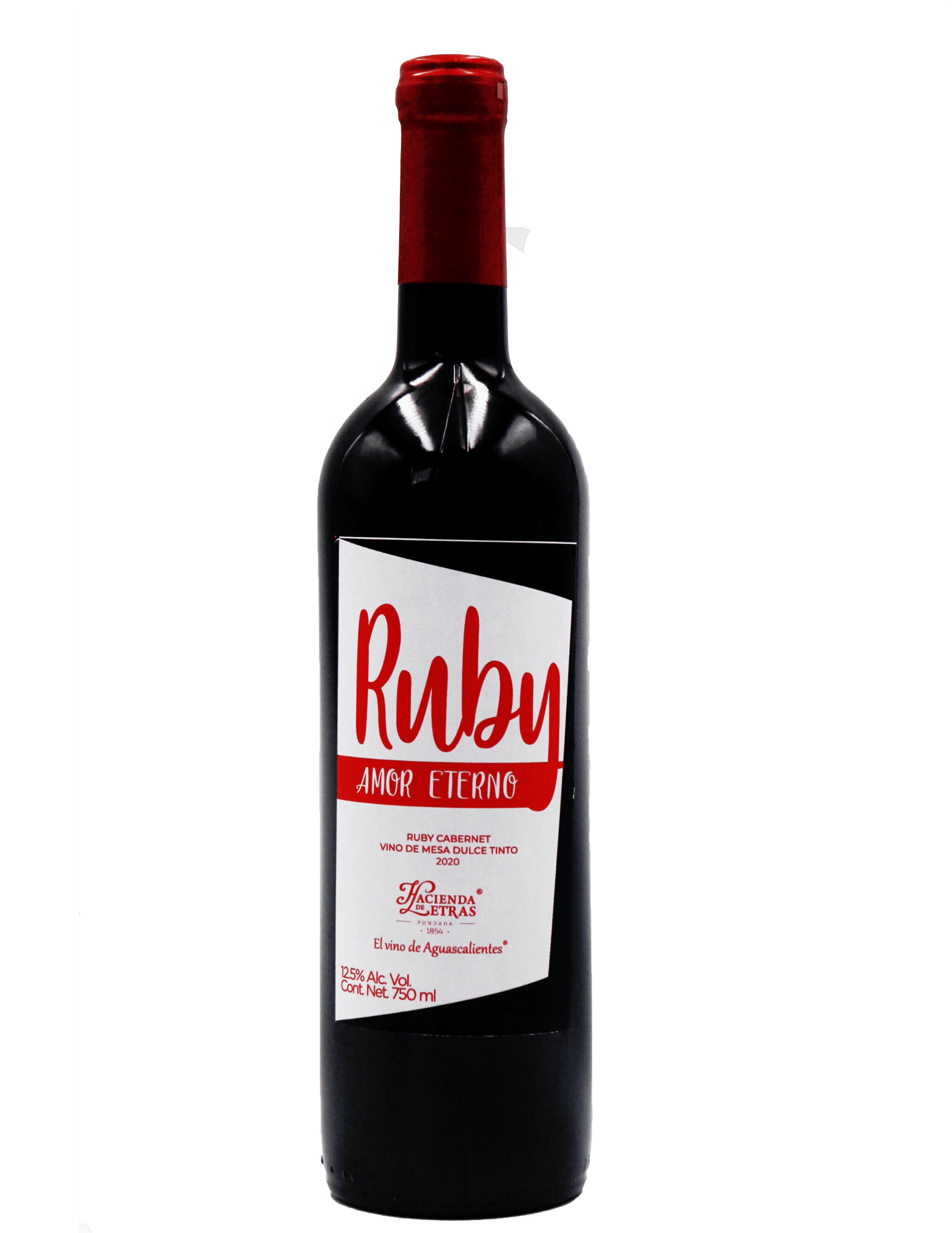 Vino Tinto Hacienda de Letras RUBY AMOR ETERNO 750 ml | Bodega Aurrera en línea