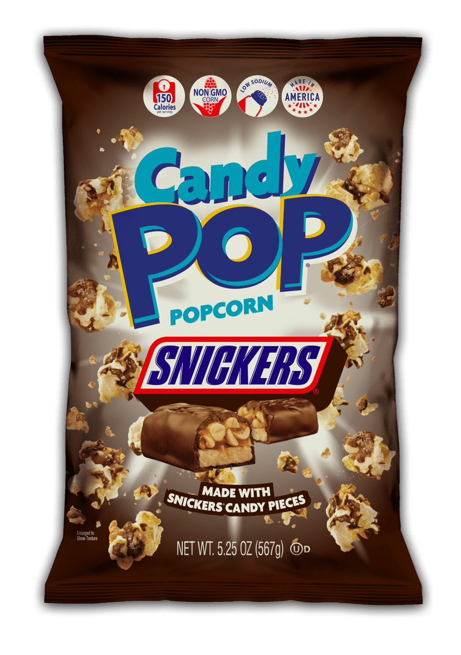Candy Pop Snickers Popcorn, 5.25 oz - Walmart.com