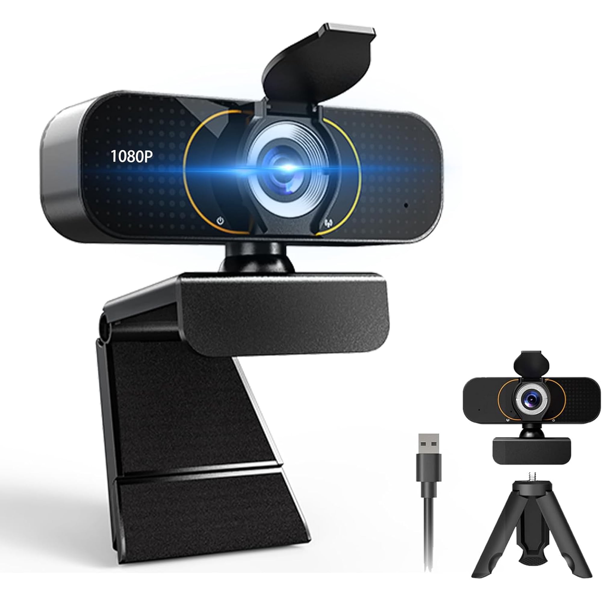 Click here for Unbranded Webcam 1080p  Built-In Microphone/Privac... prices