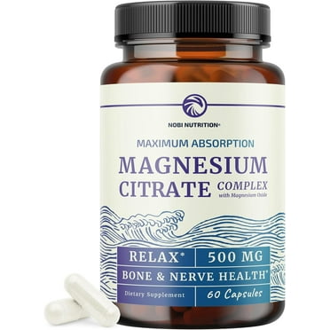 Magnesium Complex toplux-8 Elemental Magnesium,1000mg Glycinate ...