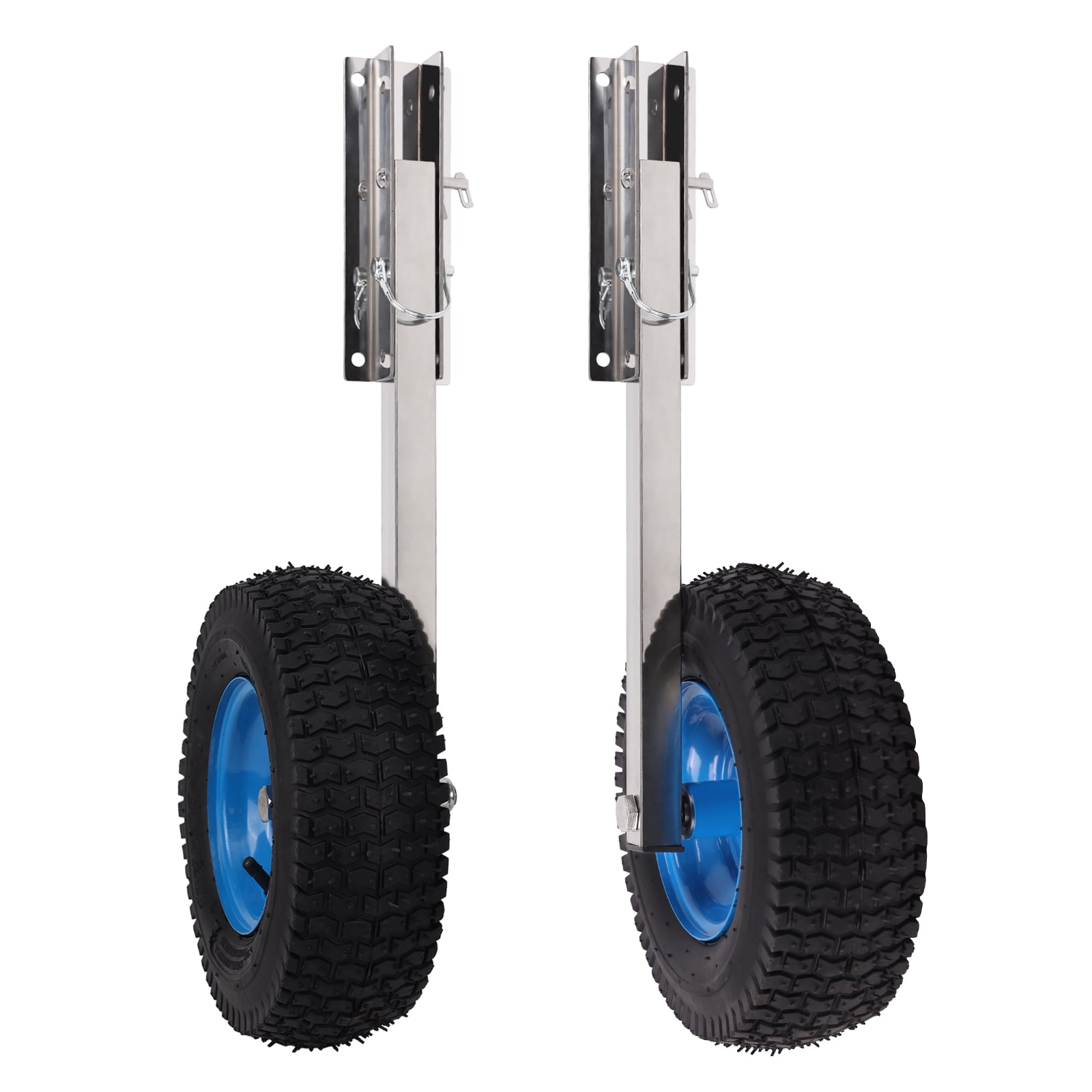 12" Boat Launching Dolly Wheels Support Reaches 600 LBS for Inflatable ...
