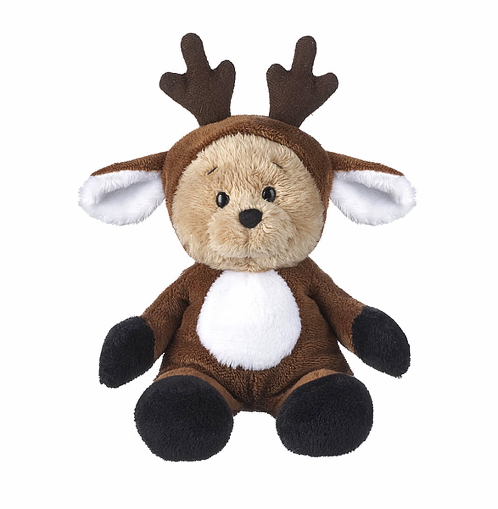 Wee Bears Costumed Teddy Bear: Reindeer - By Ganz - Walmart.com