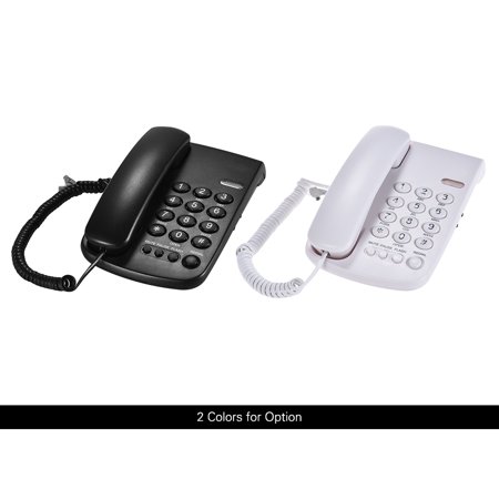 Portable Corded Telephone Phone Pause/ Redial/ Flash/ Mute Mechanical ...