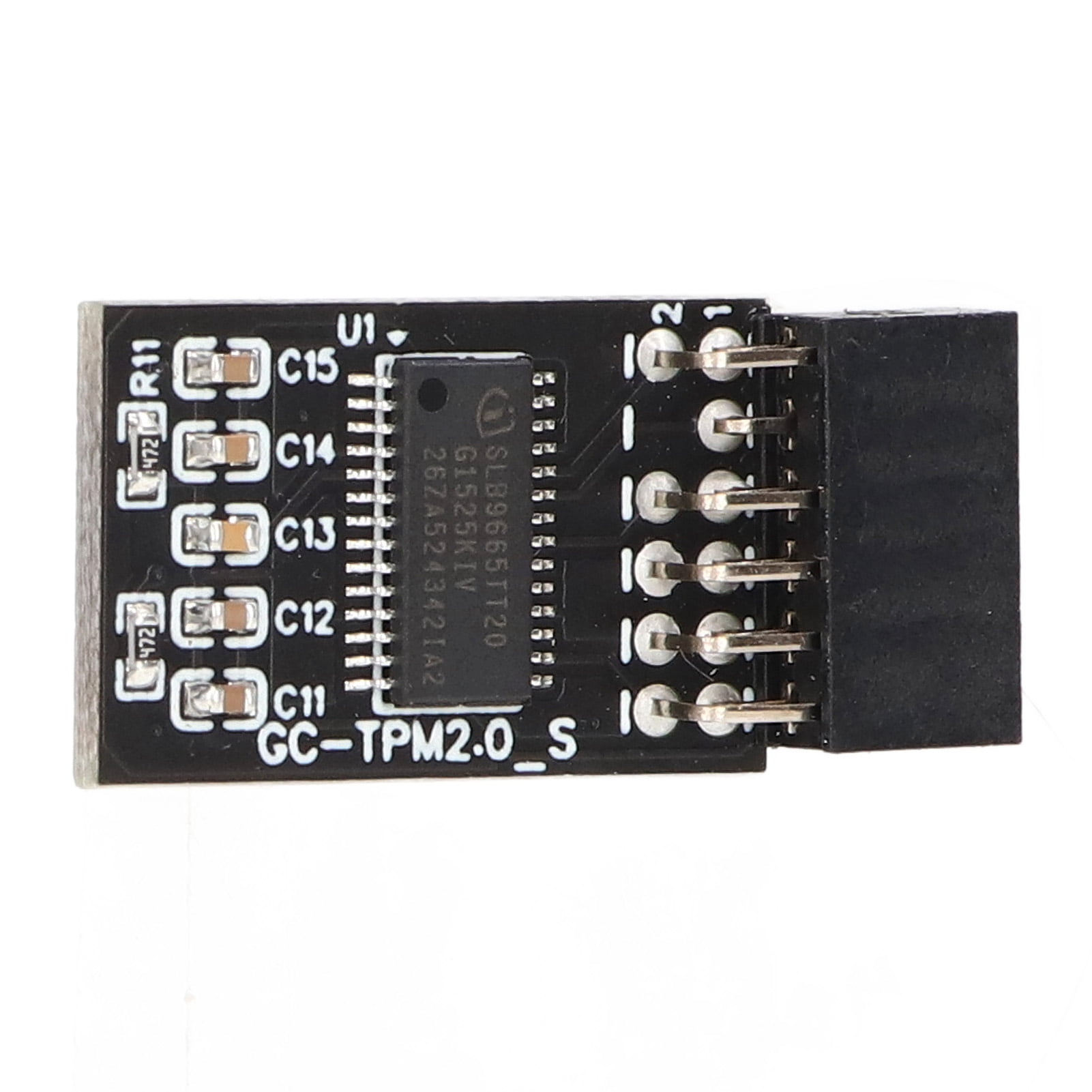 Buy TPM 2.0 Module, 12pin Encryption Security Module SPI Interaface For ...