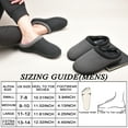 LORDFON Memory Foam Mens Slippers Slip-On House Slippers - Walmart.com