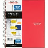 Five Star Durable Spiral Notebook with College Ruled, Perforated Sheets ...