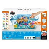 Robo Alive Light Up Aquarium Set Playset (Includes 4 Fish & 2 Turtles ...