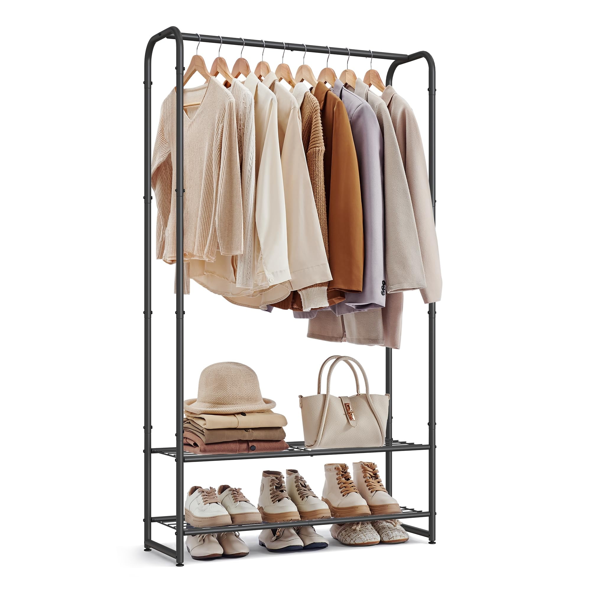 SONGMICS Wardrobe Closet, 28.7 Inch Large Portable Closet, Clothes Rack ...