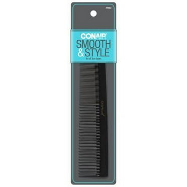 Conair THE CURL COLLECTIVE™ Assorted Combs, Black, 3 Count - Walmart.com