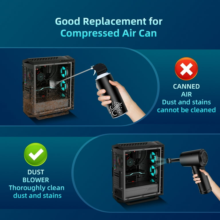 Compressed Air To Clean Computer