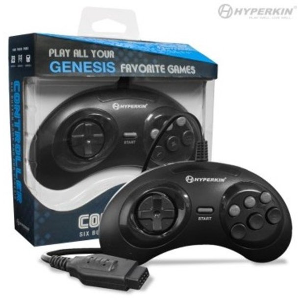 Genesis Hyperkin GN6 Premium Wired Controller - Retro Game Controller - Walmart.com