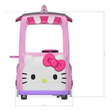 Hello Kitty 12V Eats and Treats Electric Kids Ride-On Food Truck Play ...