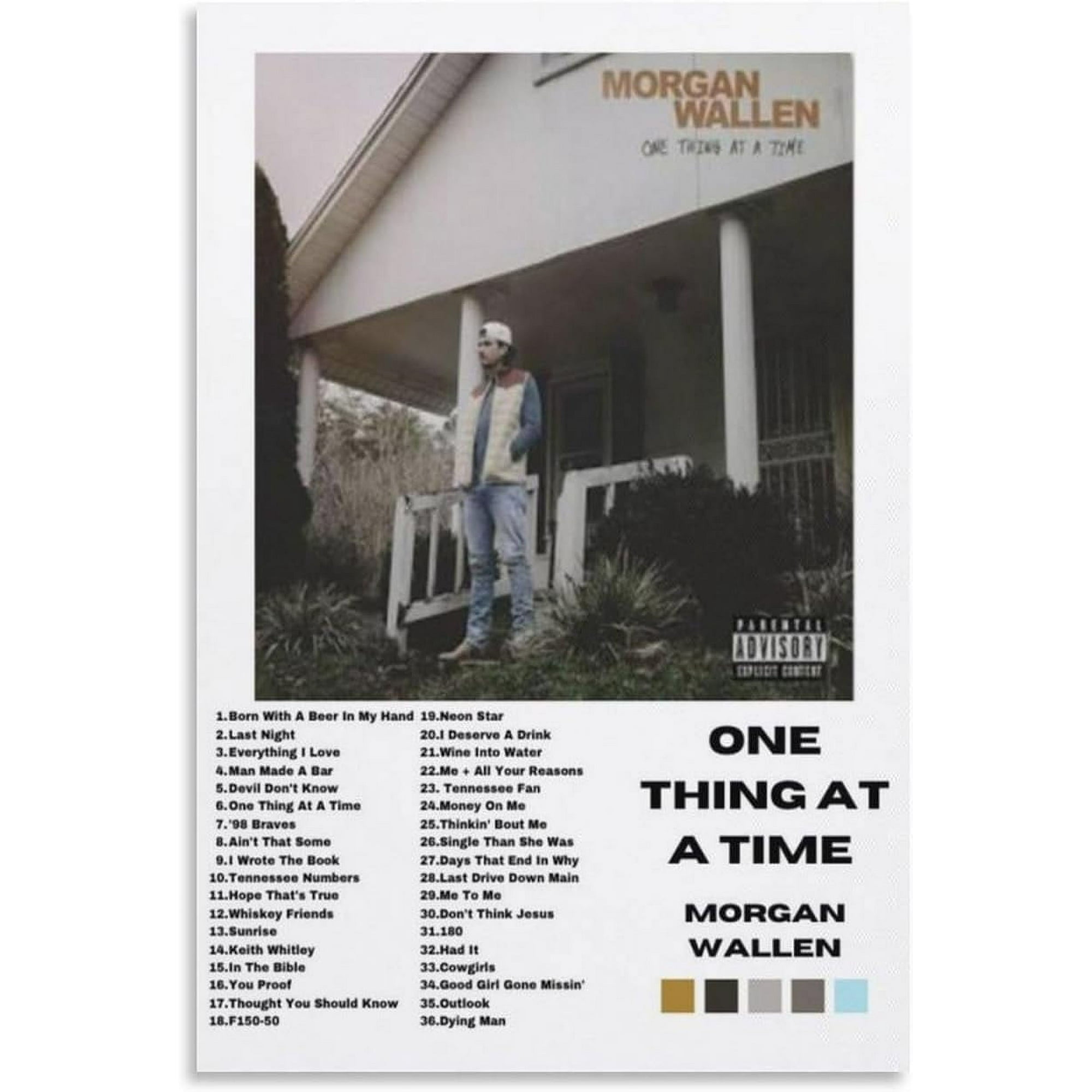 Click here for Pphaosho Morgan Wallen One Thing At Time Album Cov... prices