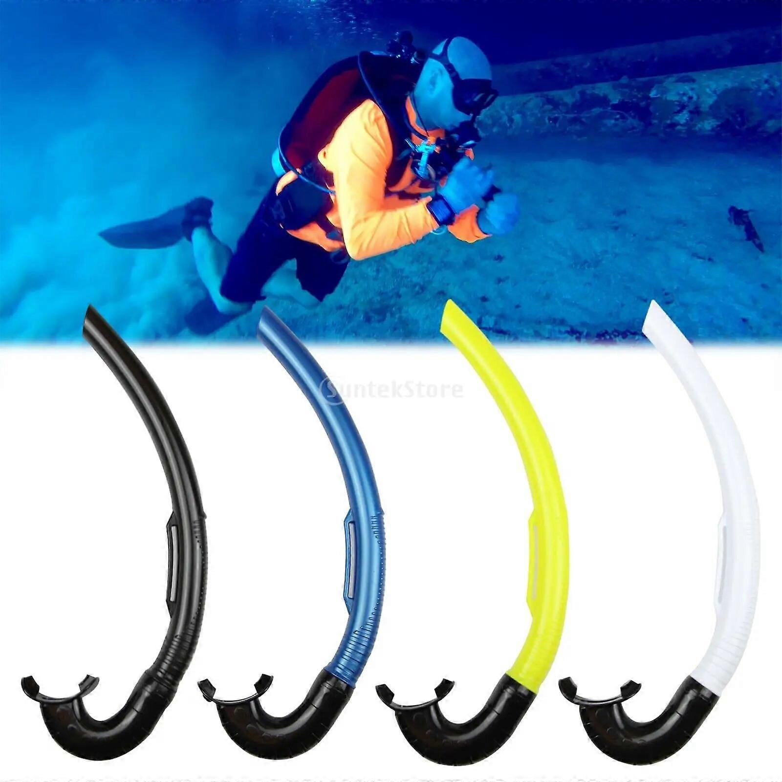 Dry Snorkel Full Wet Breathing Tube for Adults Facing Forward Scuba ...