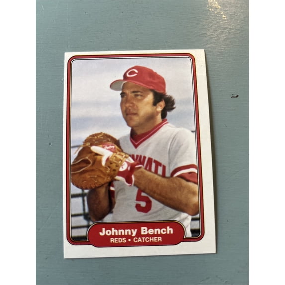 1982 Fleer Johnny Bench #57 [Base] Base Set - Walmart.com