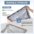 15 Pack Travel Vacuum Storage Bags with Rechargeable Electric Pump ...