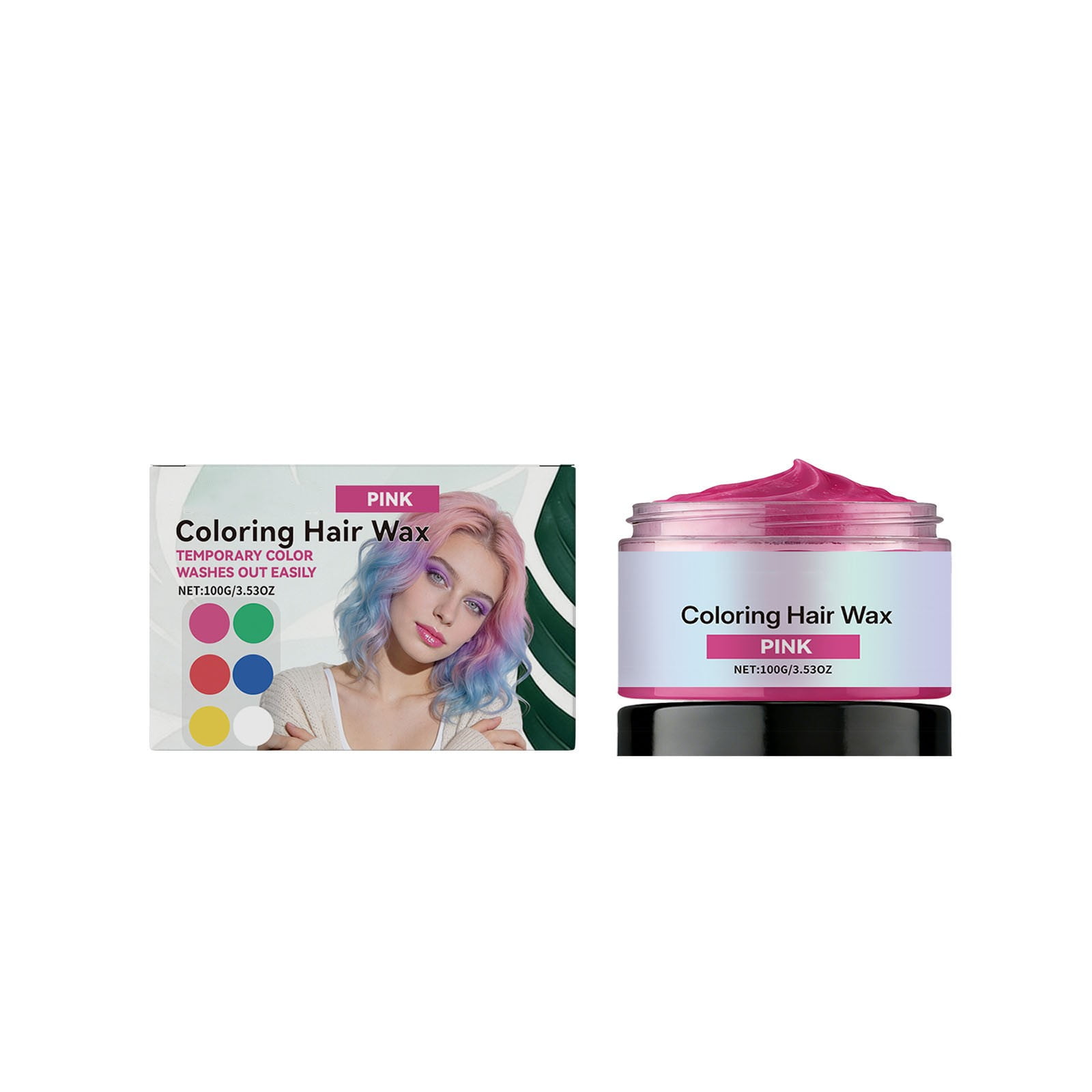 Click here for Mzcpsyha Hair Wax Temporary Hair Colour Wax Washab... prices