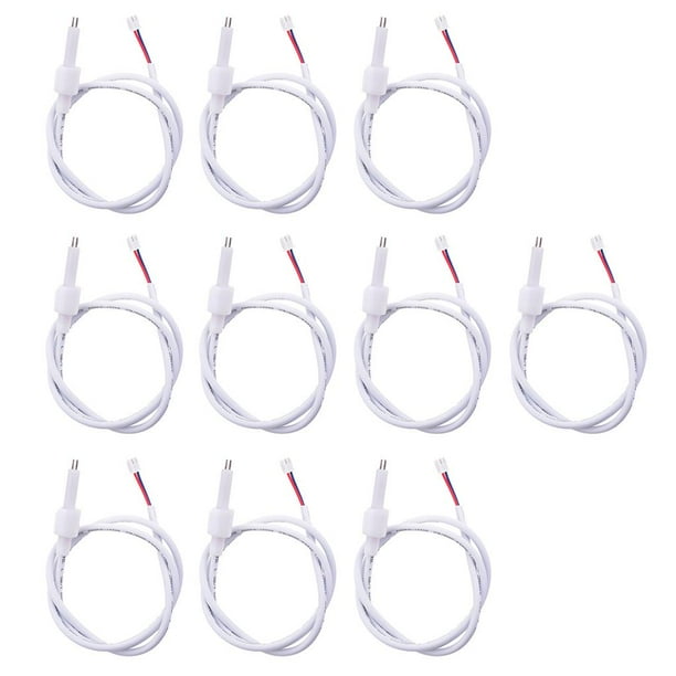 10x/Pack TDS Conductivity Test Water Quality Detection Probe Cable 0 ...