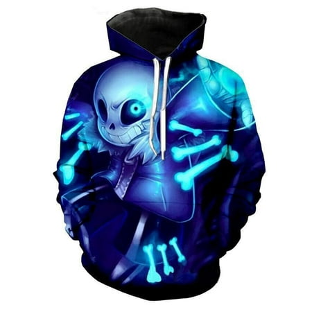 New Undertale skull hoodies 2020 new design Sans pattern 3D printing ...