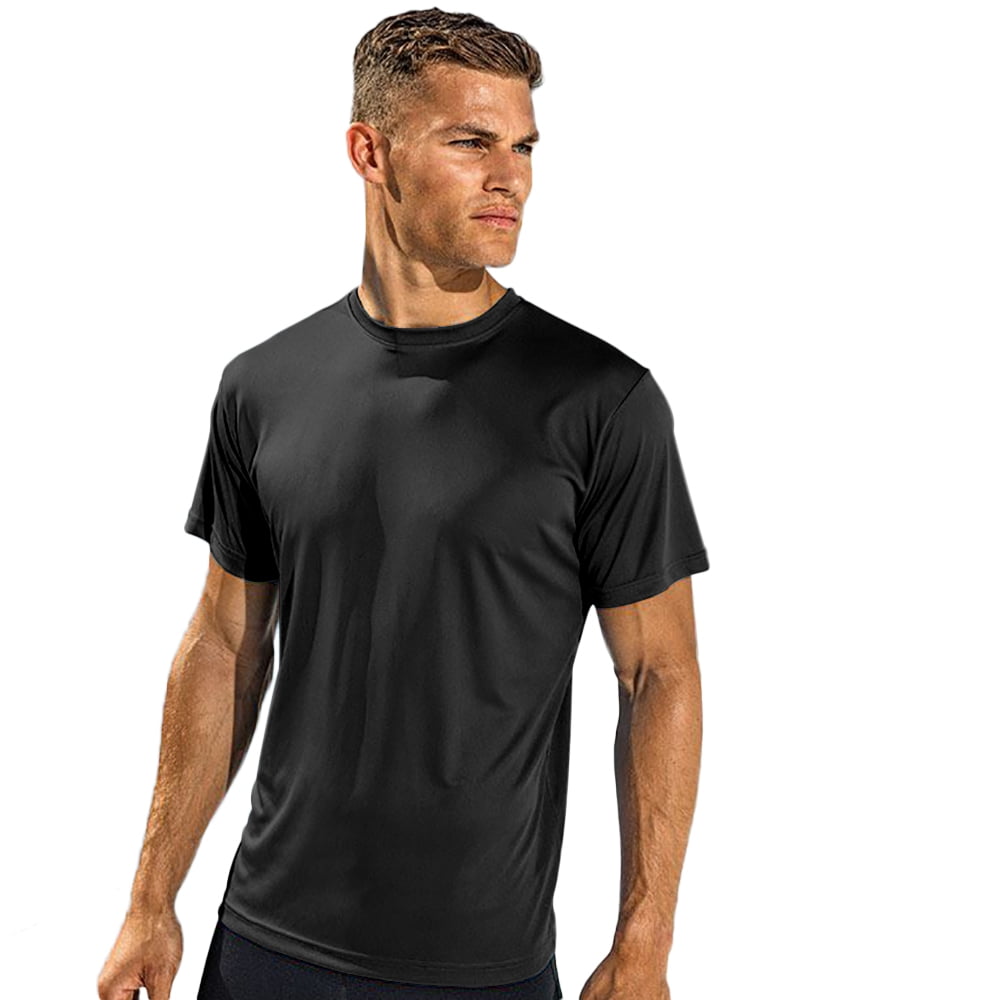 TriDri - Tri Dri Mens Short Sleeve Lightweight Fitness T-Shirt ...