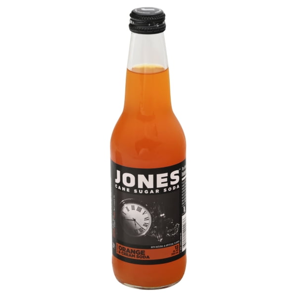 Jones Cane Sugar Soda Orange & Cream - Walmart.com