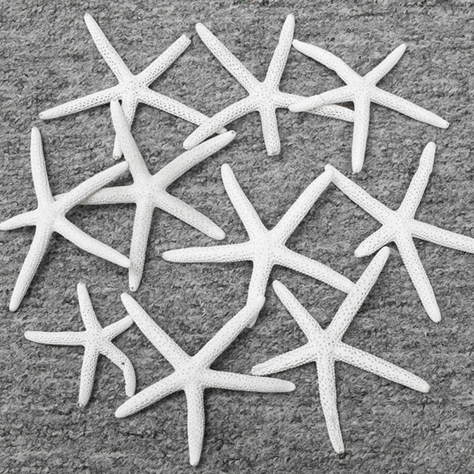 Yesbay 4 Pcs Eco-friendly Resin Beach Coastal Artificial Starfish DIY ...