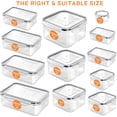 52 PCS Food Storage Containers with Lids Airtight (26 Containers & 26 ...
