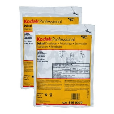 Kodak D-76 Developer (Powder), B&W Film 1 Gallon - Walmart.com