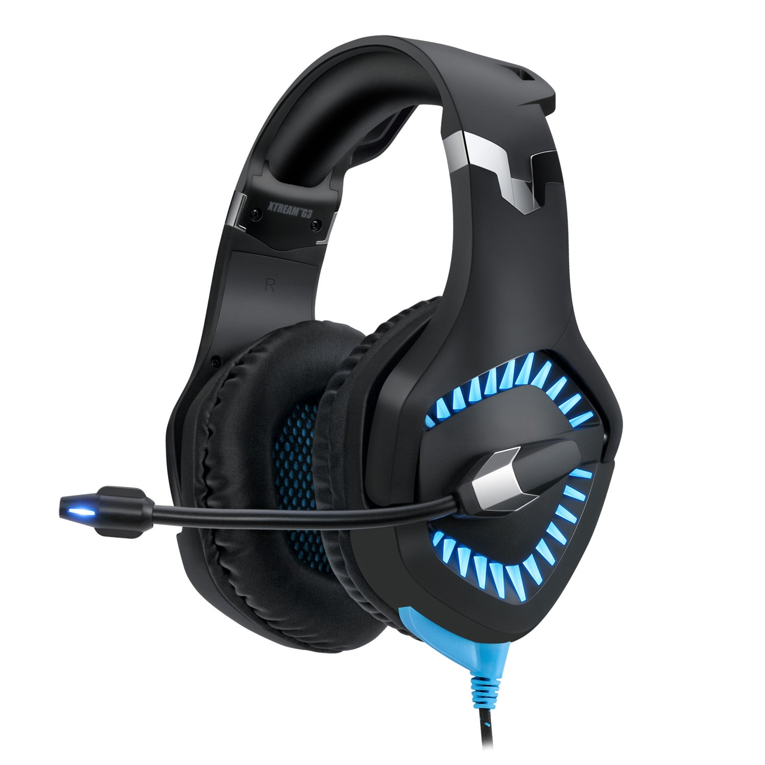 Adesso Xtream G3 Virtual 7.1 Gaming Headphone/Headset with Microphone ...