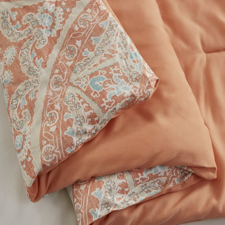 Coral Damask Sheets