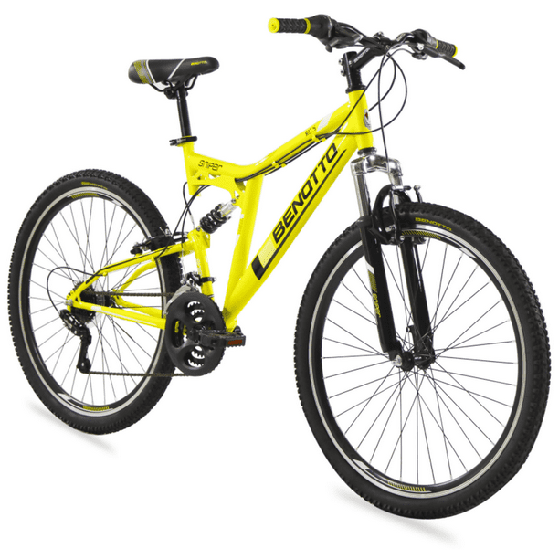 Bicicleta de Montaña Benotto Sniper R27.5 21V Amarillo Negro | Bodega Aurrera en línea