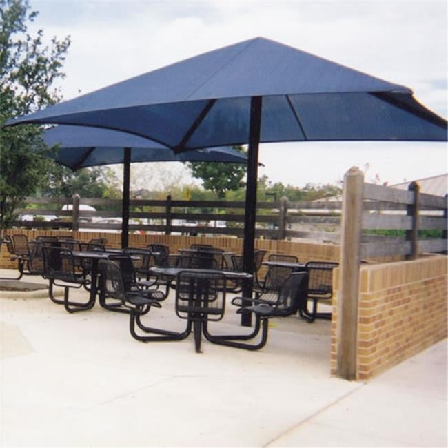 Single Post Pyramid Bleacher Cover 12x12 - Gold - Walmart.com