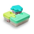 Melii Puzzle Bento Container - Lime, Blue, Green - Walmart.com
