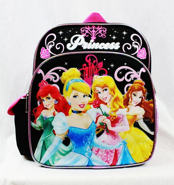 Mini Backpack - - 4 Princess Rose Bag Black School Bag New A05930 ...