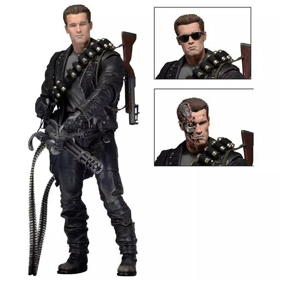 Endoskeleton Action Figure Terminator 2: Judgment Day 7-Inch Moveable ...