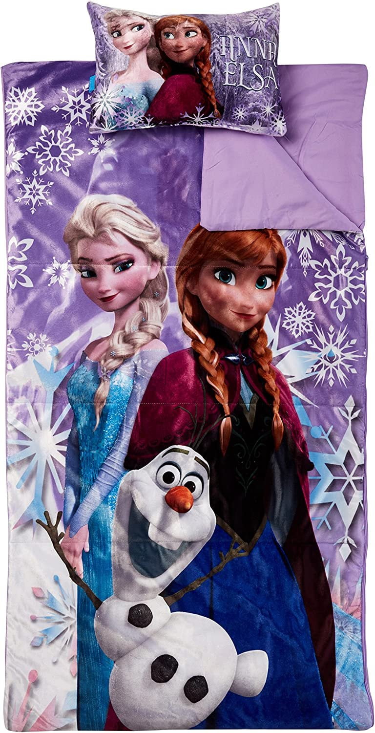Disney Frozen Slumber Bag and Pillow Set - Walmart.com